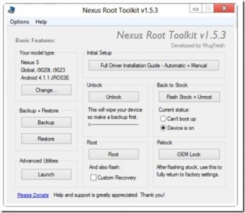 Nexus Root Toolkit: Rootea tu terminal Nexus